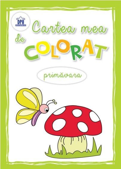 Cartea mea de colorat: Primavara PDF | Carte PDF - Citești instant