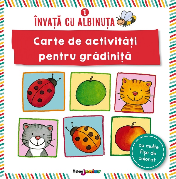Invata cu Albinuta Vol.1: Carte de activitati pentru gradinita PDF | Carte PDF - Citești instant