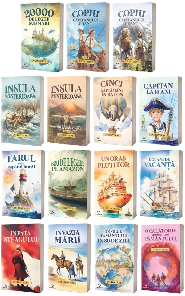 Pachet 15 volume: Jules Verne PDF | Carte PDF - Citești instant